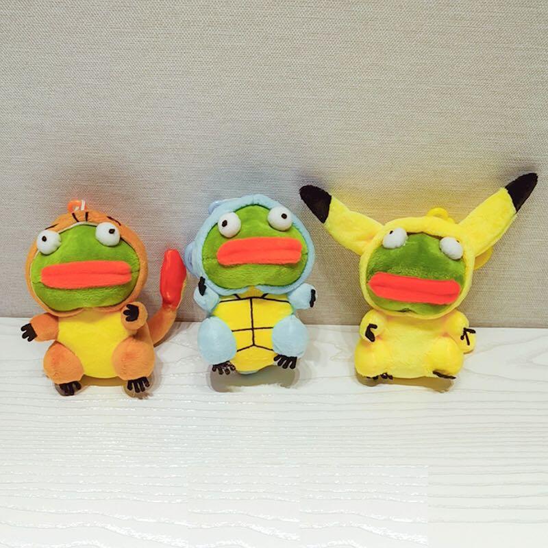 Pepe frog X Pokémon plushie preorder, Hobbies & Toys, Toys & Games on ...