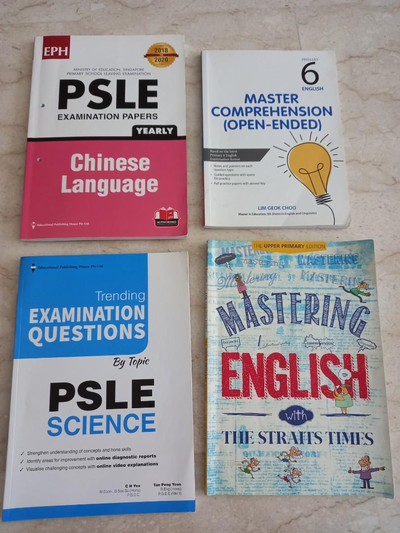 Prepare PSLE assessment books (Set of 4), Hobbies & Toys, Books ...