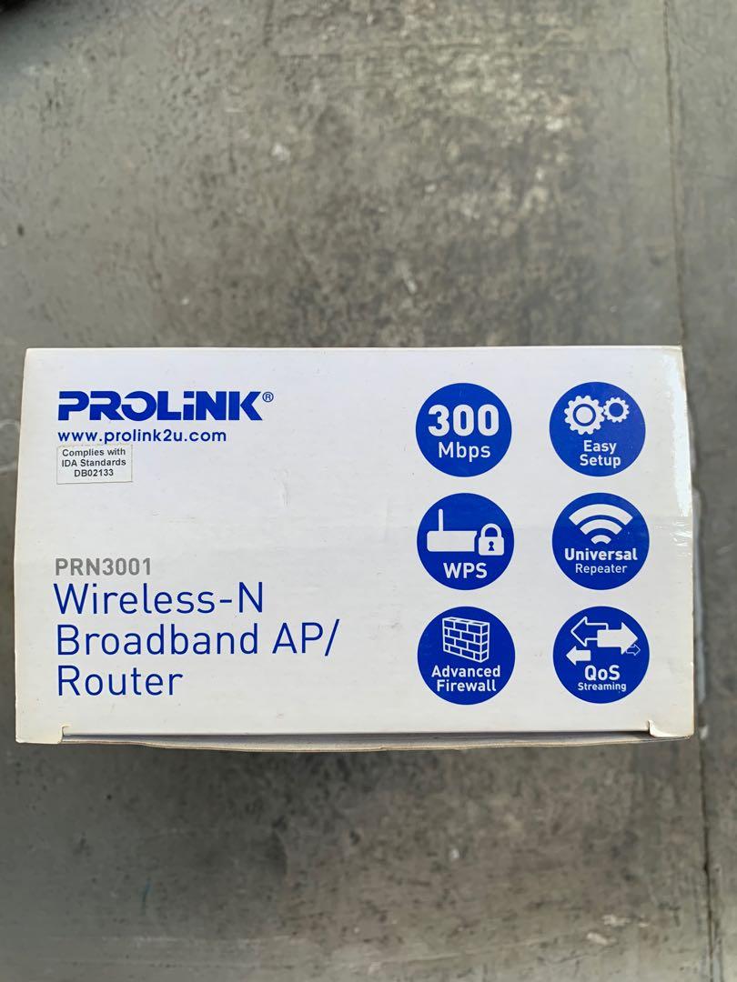 Prolink Wireless N Broadband Ap Router Computers And Tech Parts And Accessories Networking On