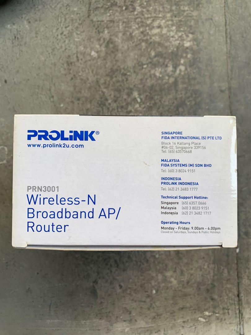 Prolink Wireless N Broadband Ap Router Computers And Tech Parts And Accessories Networking On