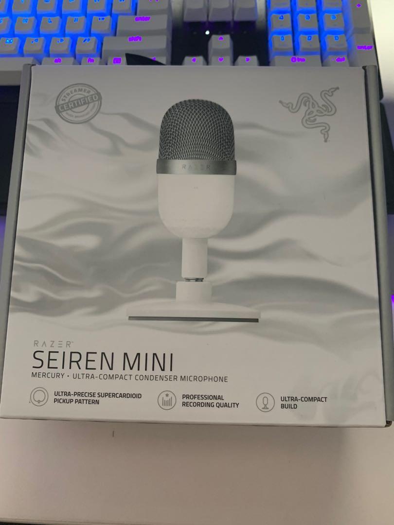 Razer Seiren Mini Mercury Edition, Audio, Microphones on Carousell