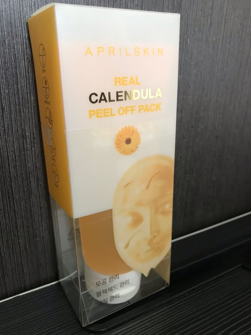 Real Calendula Peel Off Pack 100g 2022 March 16 Expired, Beauty ...