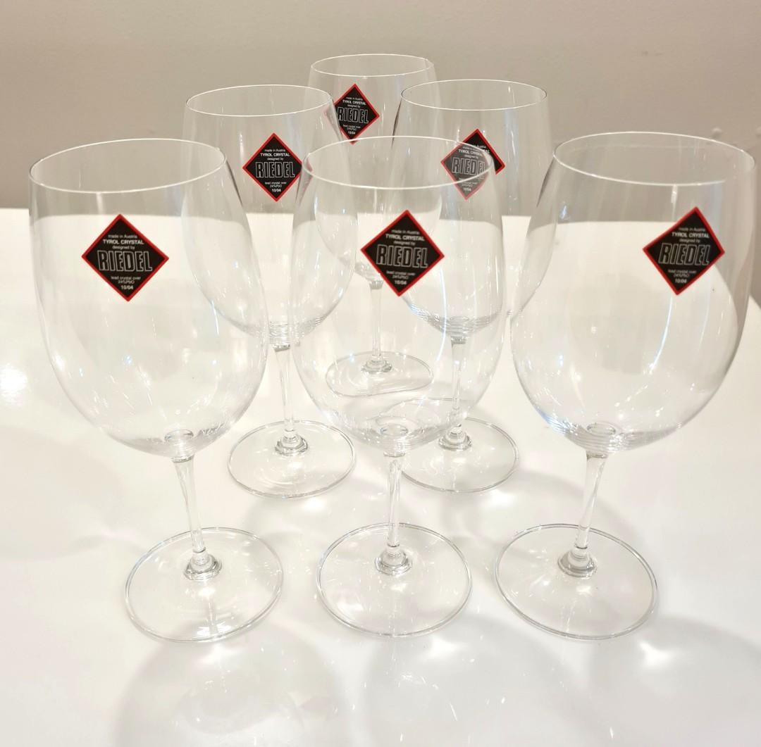 Riedel Bordeaux Wine Glass, Furniture & Home Living, Kitchenware ...