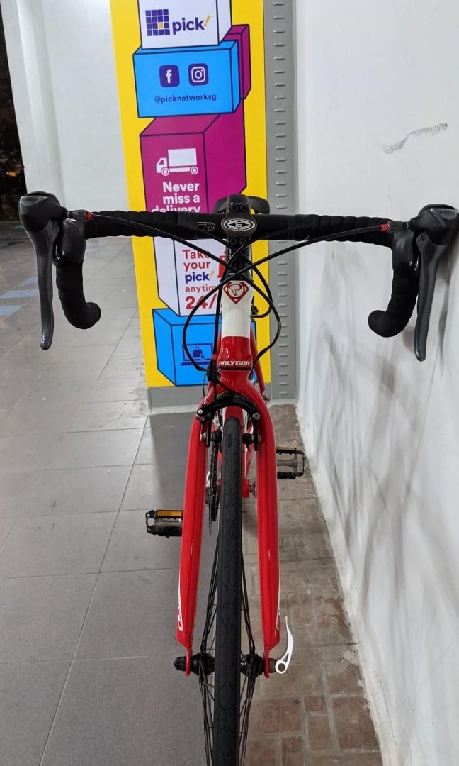Road Bike Polygon Helios 100, Sports Equipment, Bicycles & Parts ...