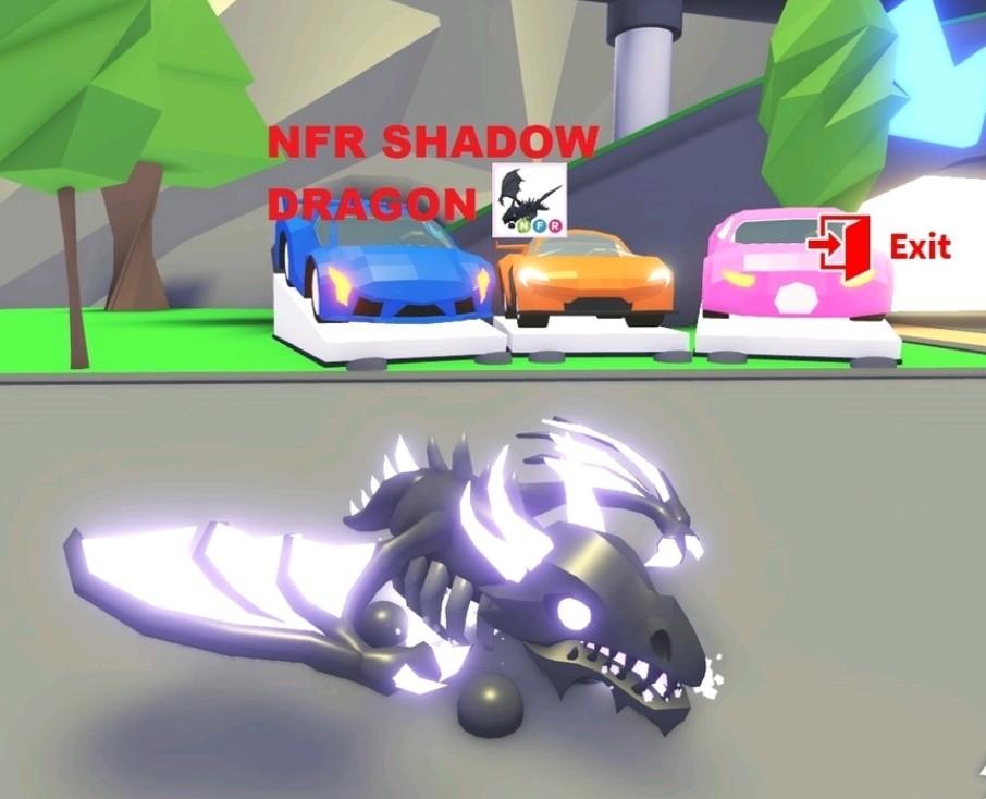 Roblox adopt me NFR Shadow Dragon, Video Gaming, Video Games, Others on ...