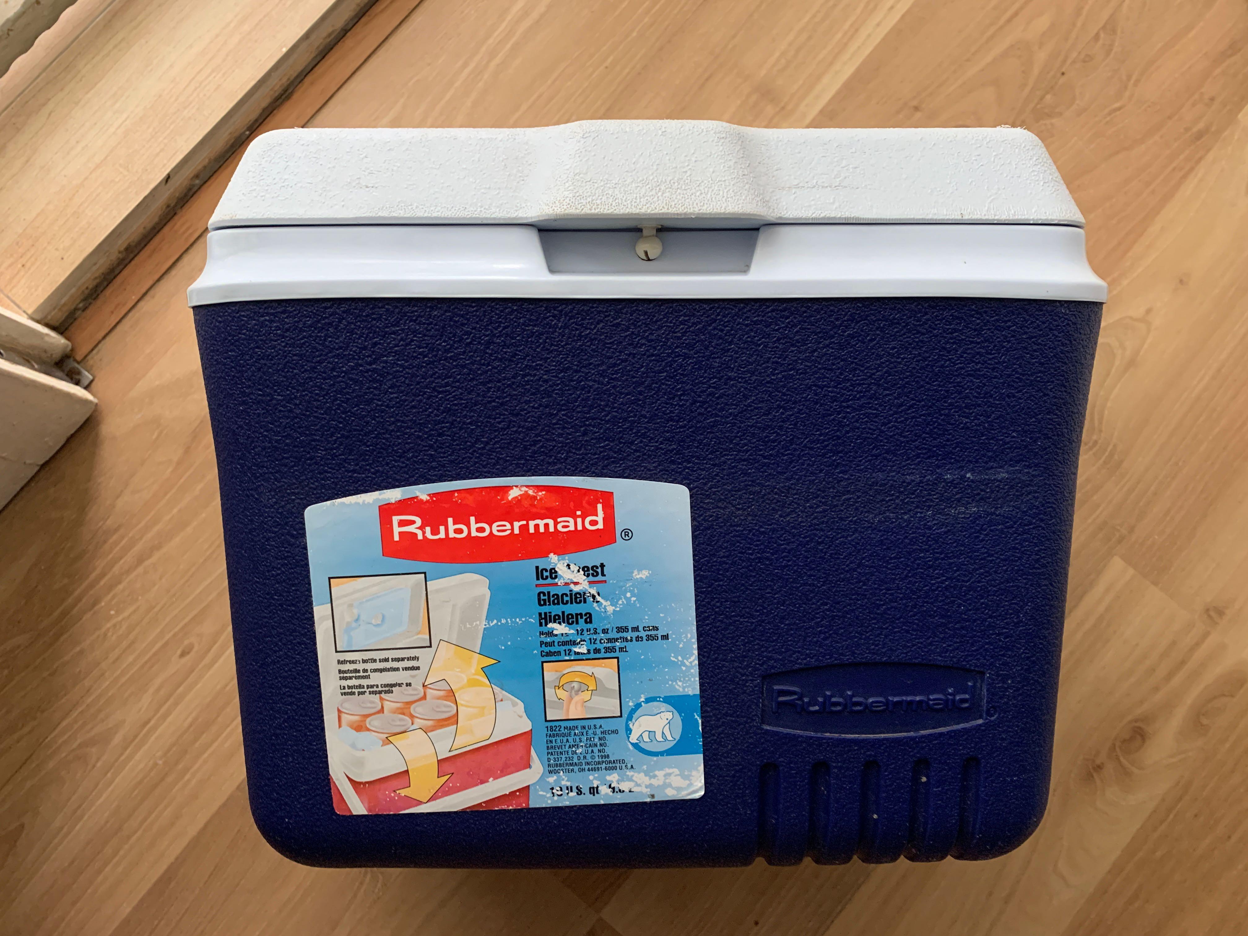 Rubbermaid Cooler Box 9.5L, Furniture & Home Living, Kitchenware ...