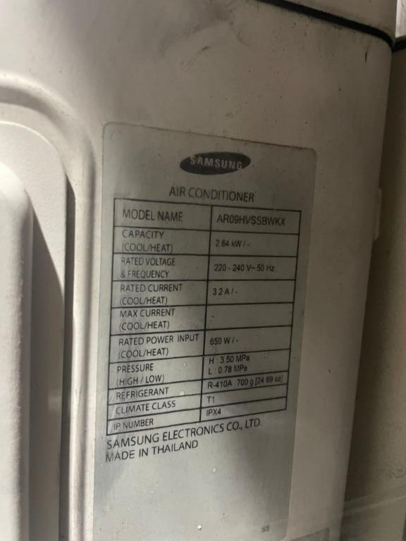 Samsung System 1 Digital Inverter Aircon Fan Coil Compressor 9k 9000BTU ...