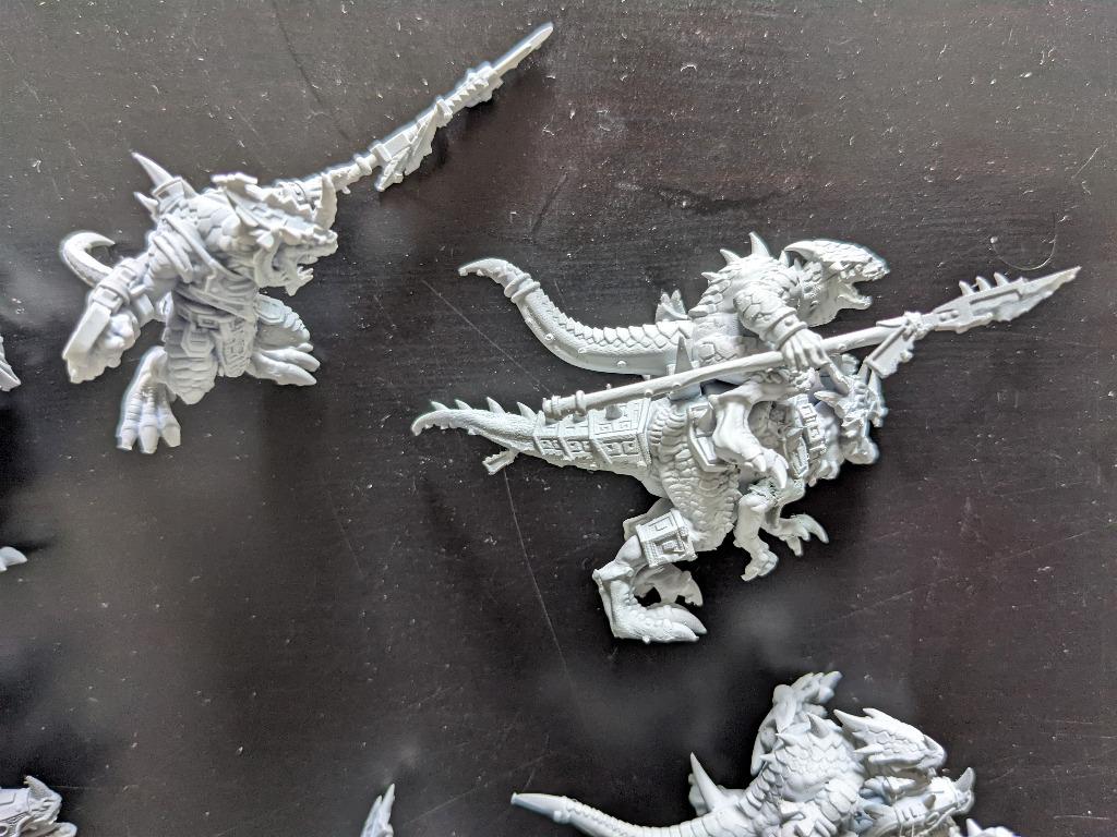 Saurus Knights - Warhammer AOS Seraphon Proxy, Hobbies & Toys, Toys ...