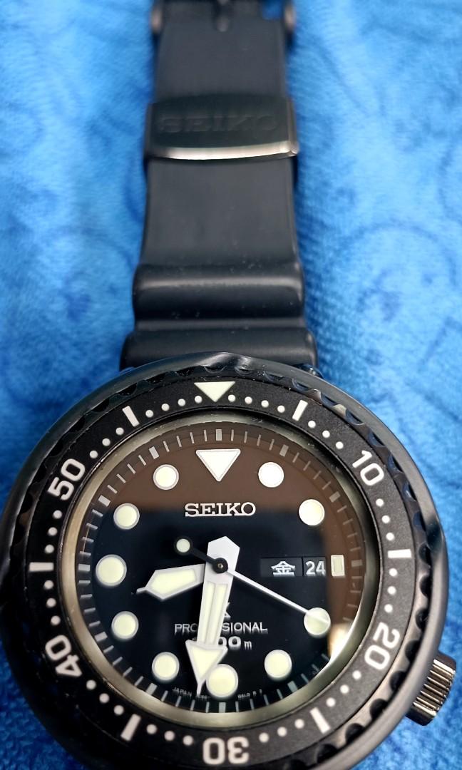 Seiko 石英千米鮪魚罐頭 s23631j1 sbbn047 jdm, 名牌精品, 精品手錶在旋轉拍賣