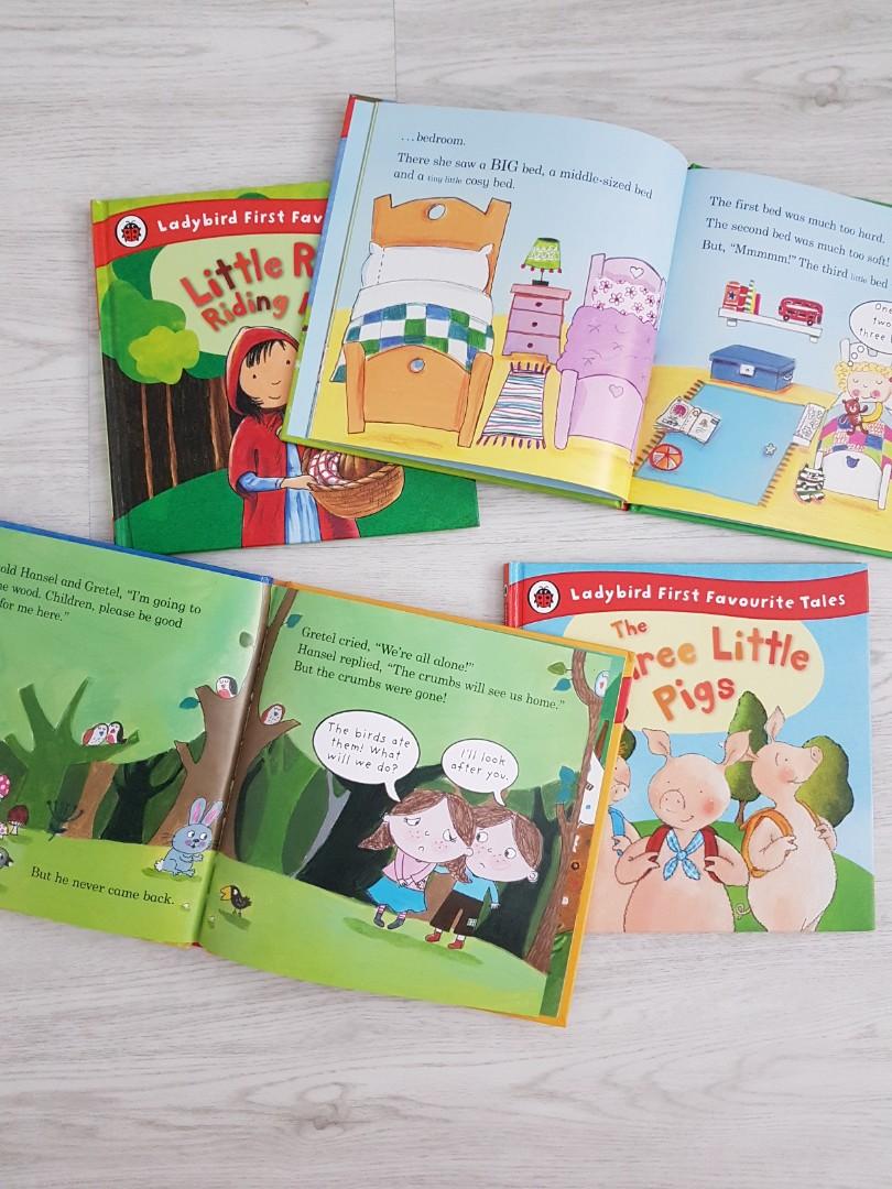 Set of 5 Ladybird First Favourite Tales Toddler Kids Story Book ...