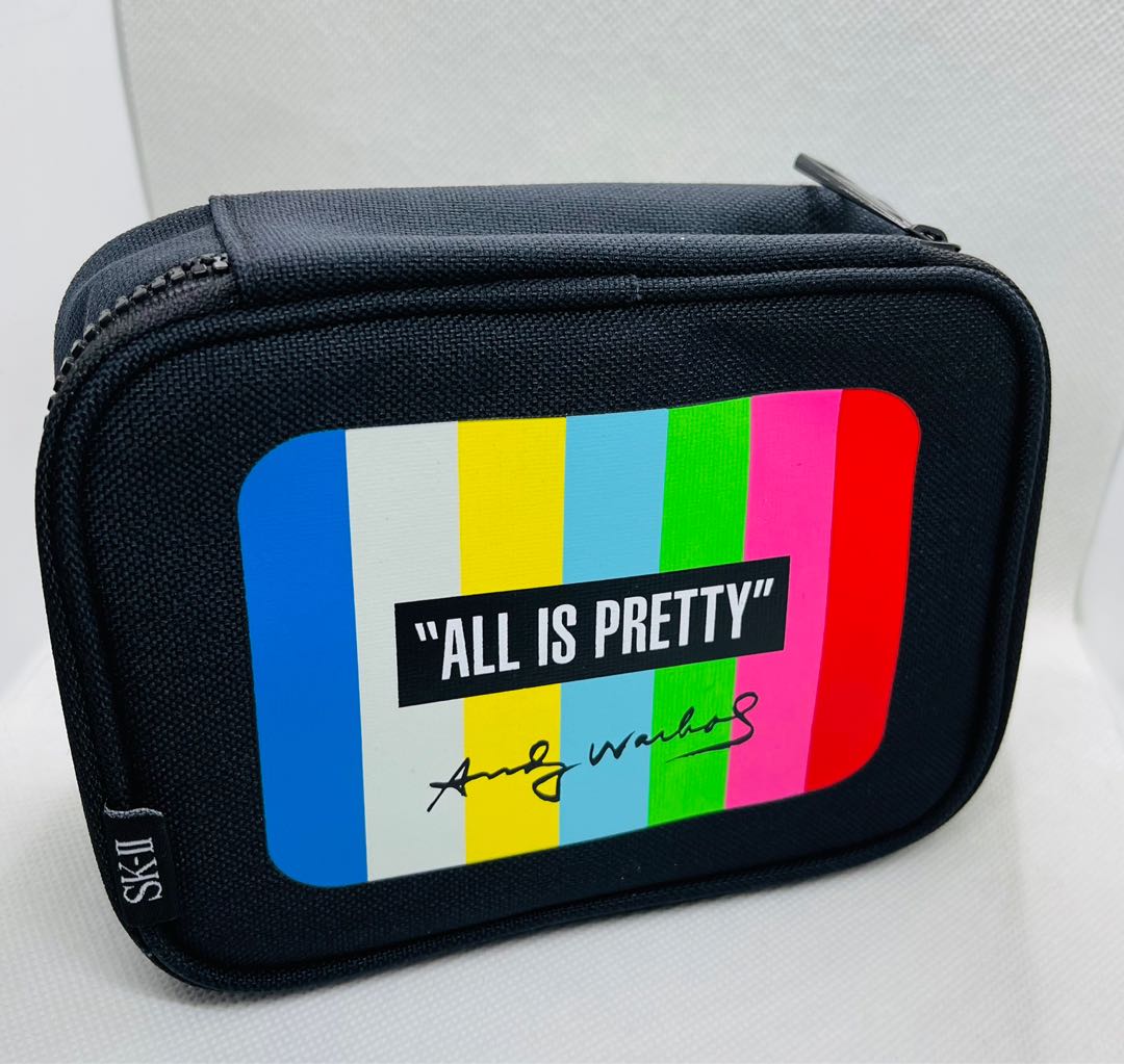 SK-II Beauty Pouch Andy Warhol Limited Edition, Beauty & Personal Care ...