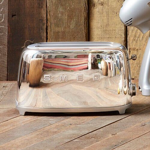 SMEG retro silver toaster, TV & Home Appliances, Kitchen Appliances ...