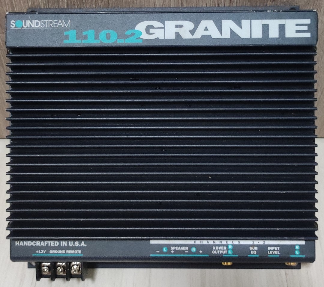 Sound Stream Granite 110.2 Amplifier, Audio, Soundbars, Speakers ...