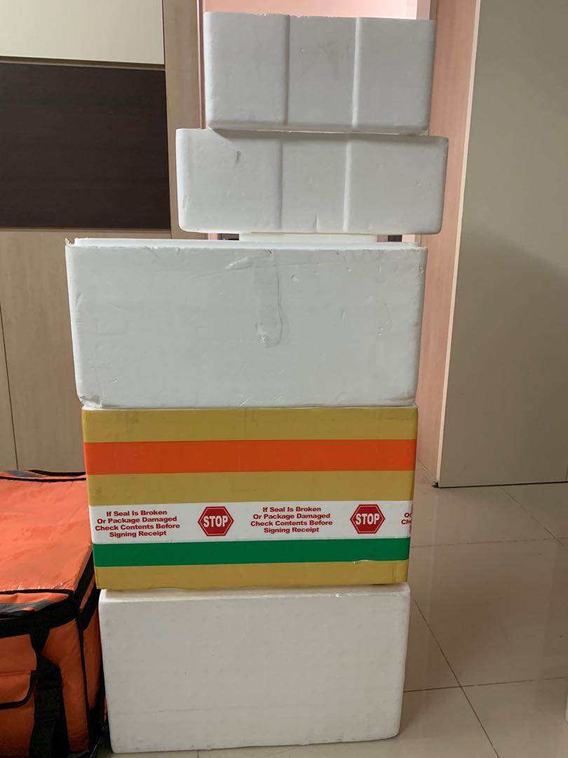 Styrofoam Boxes (Various Sizes), Furniture & Home Living, Home ...
