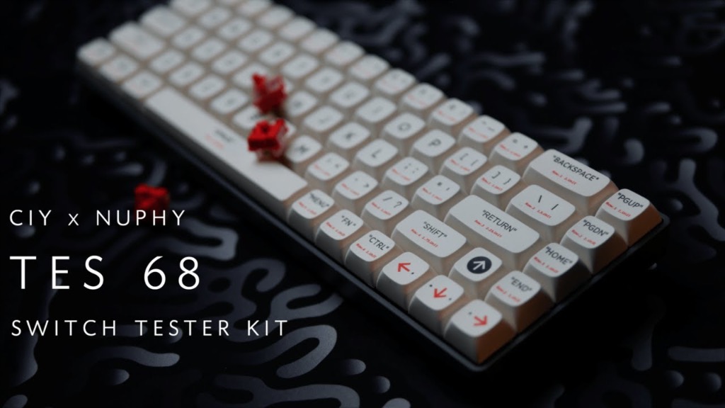 Tes68 full build custom keyboard,lubed gateron milky yellows and modded ...
