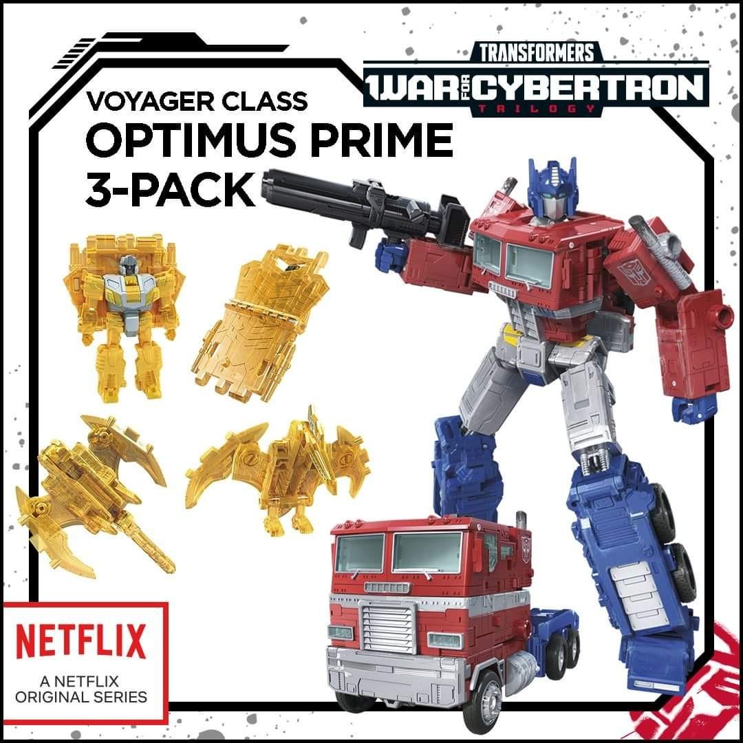 Transformers Netflix Optimus Prime, Bumblebee, Megatron, Sparkless ...