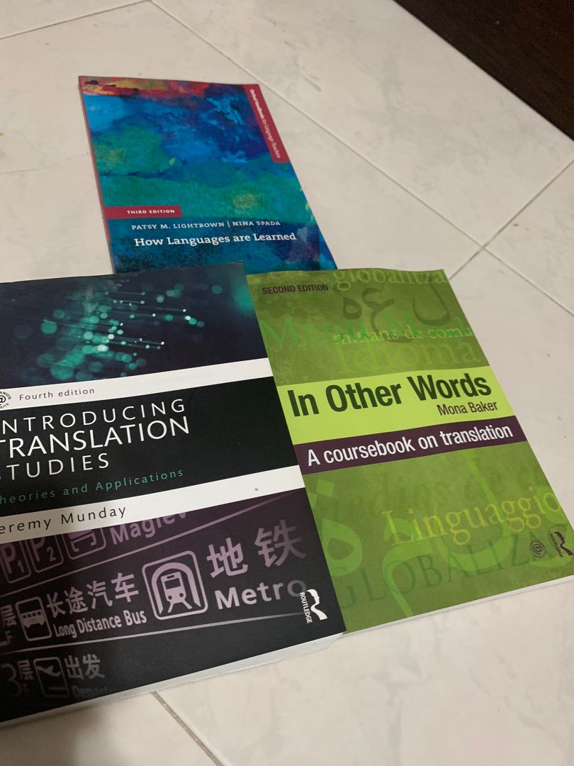 Translation Studies pack, Hobbies & Toys, Books & Magazines, Textbooks ...