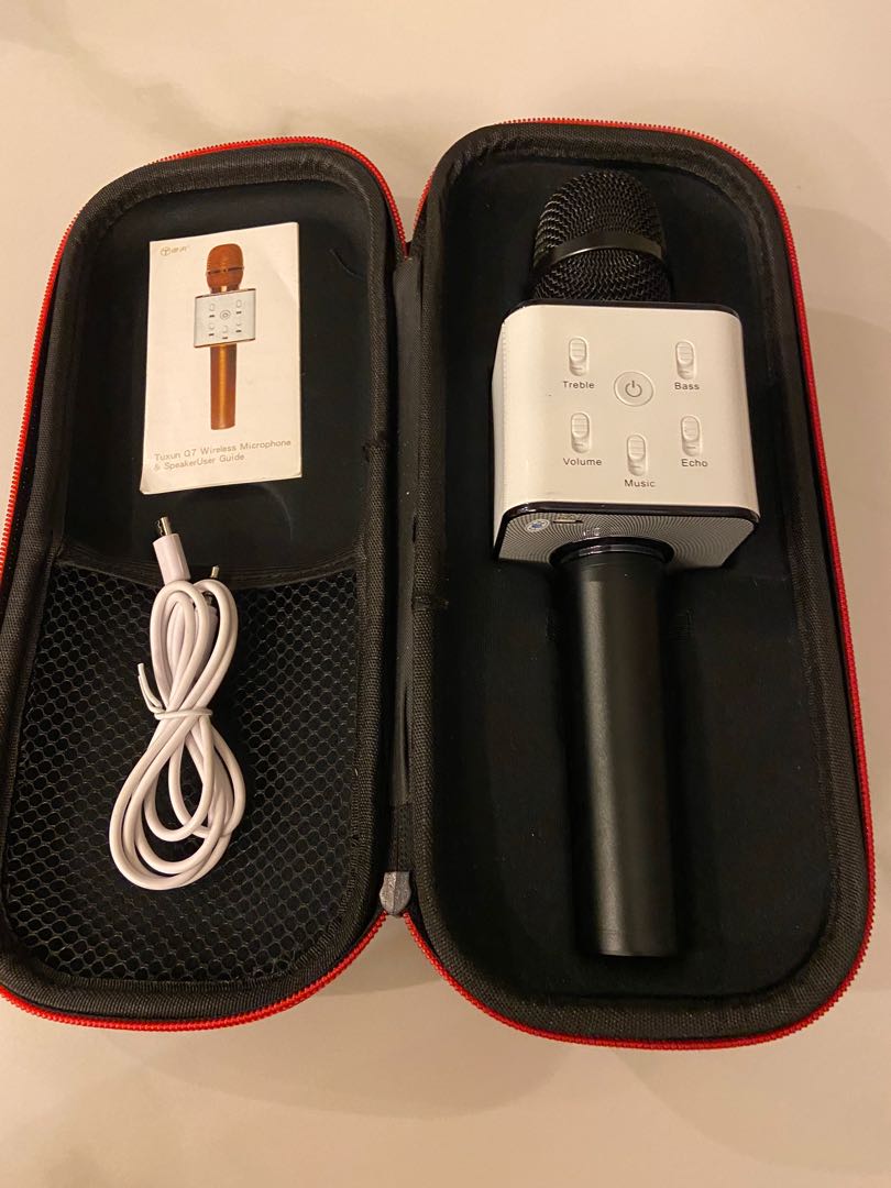 Tuxun Q7 Wireless Microphone, Audio, Microphones on Carousell