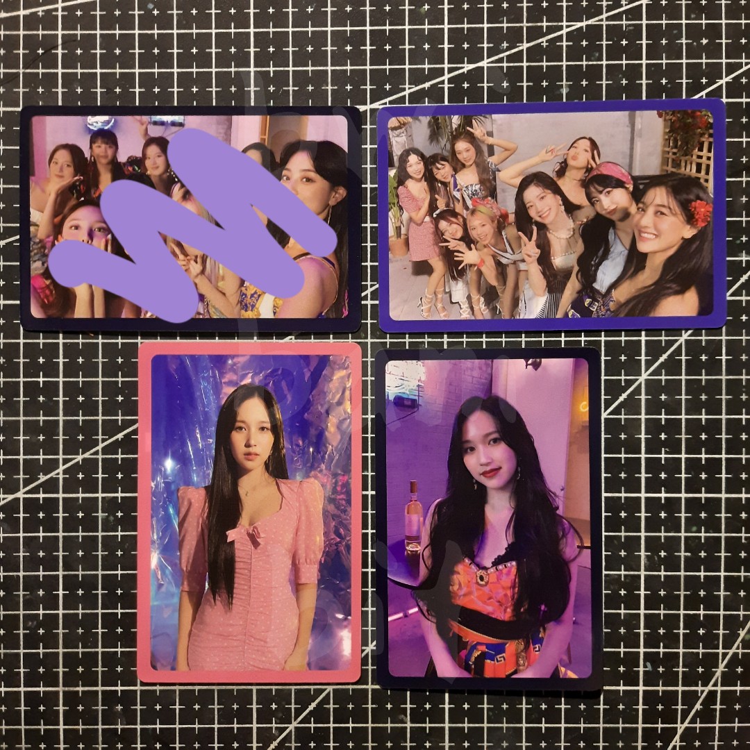Twice Taste of Love Mina group POB photocard pc set, Hobbies & Toys ...
