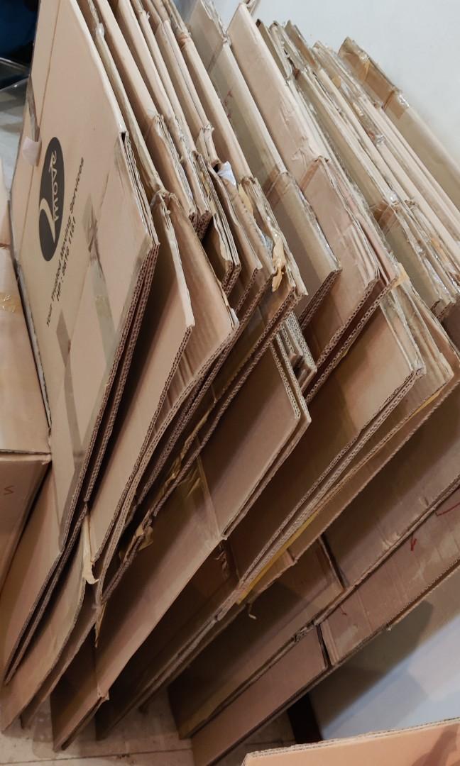 Used cartons for house moving, Furniture & Home Living, Furniture ...