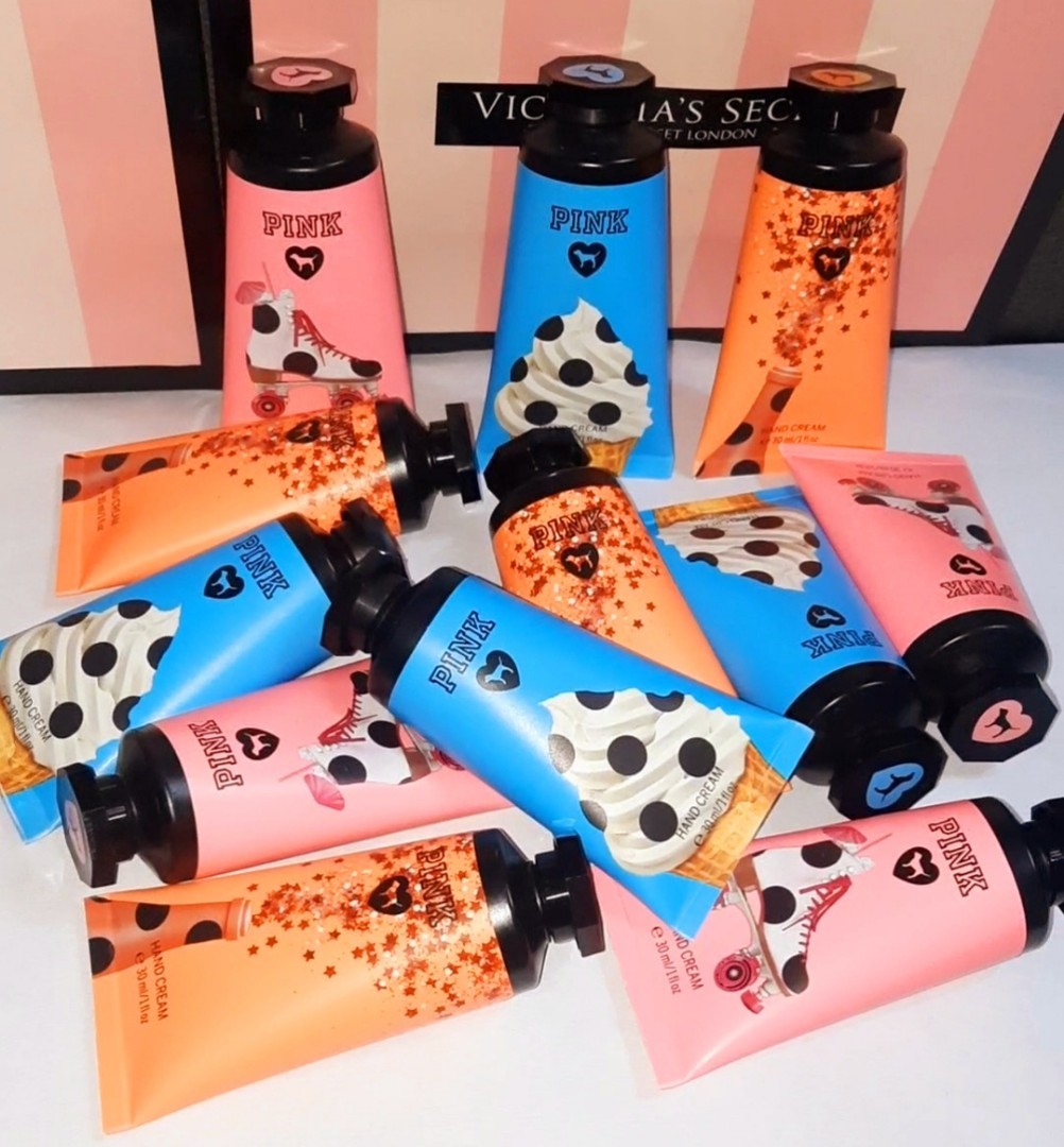Victoria's Secret PINK Hand Cream w/Shea Butter (30ml each), Beauty ...