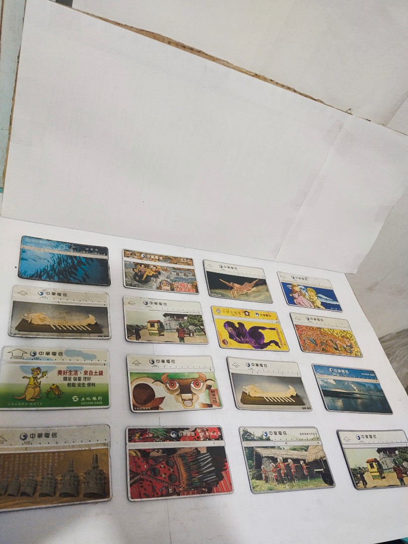 vintage PHONE CARDS/all used & expired/Late 1990s/16 cards/Cool ...