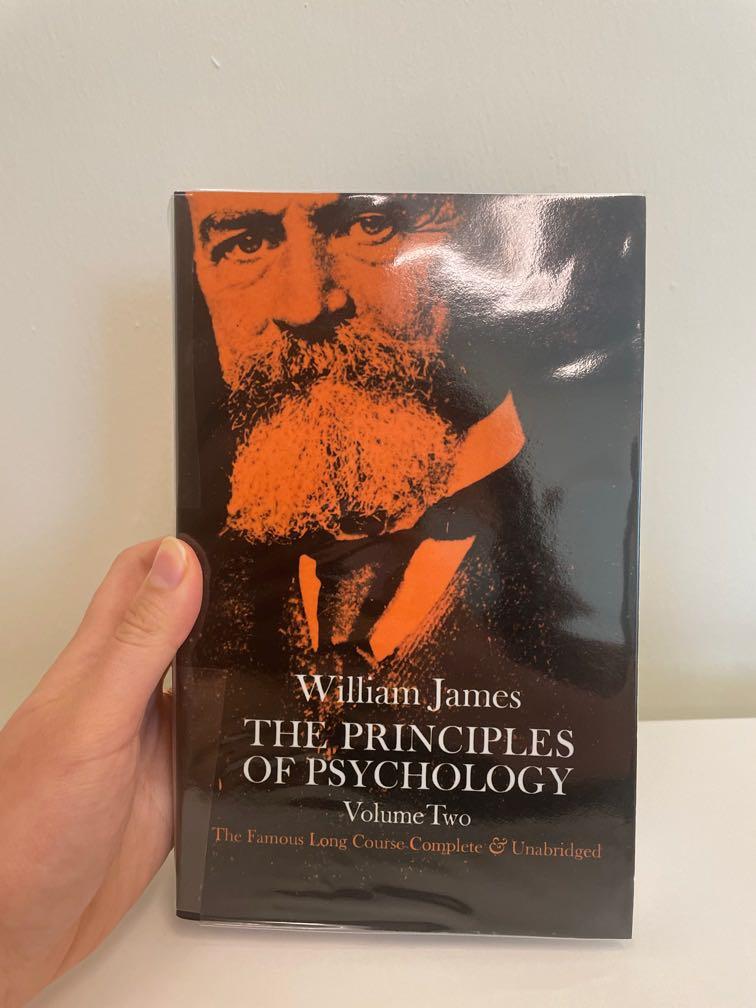 William James The Principles of Psychology Volume 2, Hobbies & Toys ...