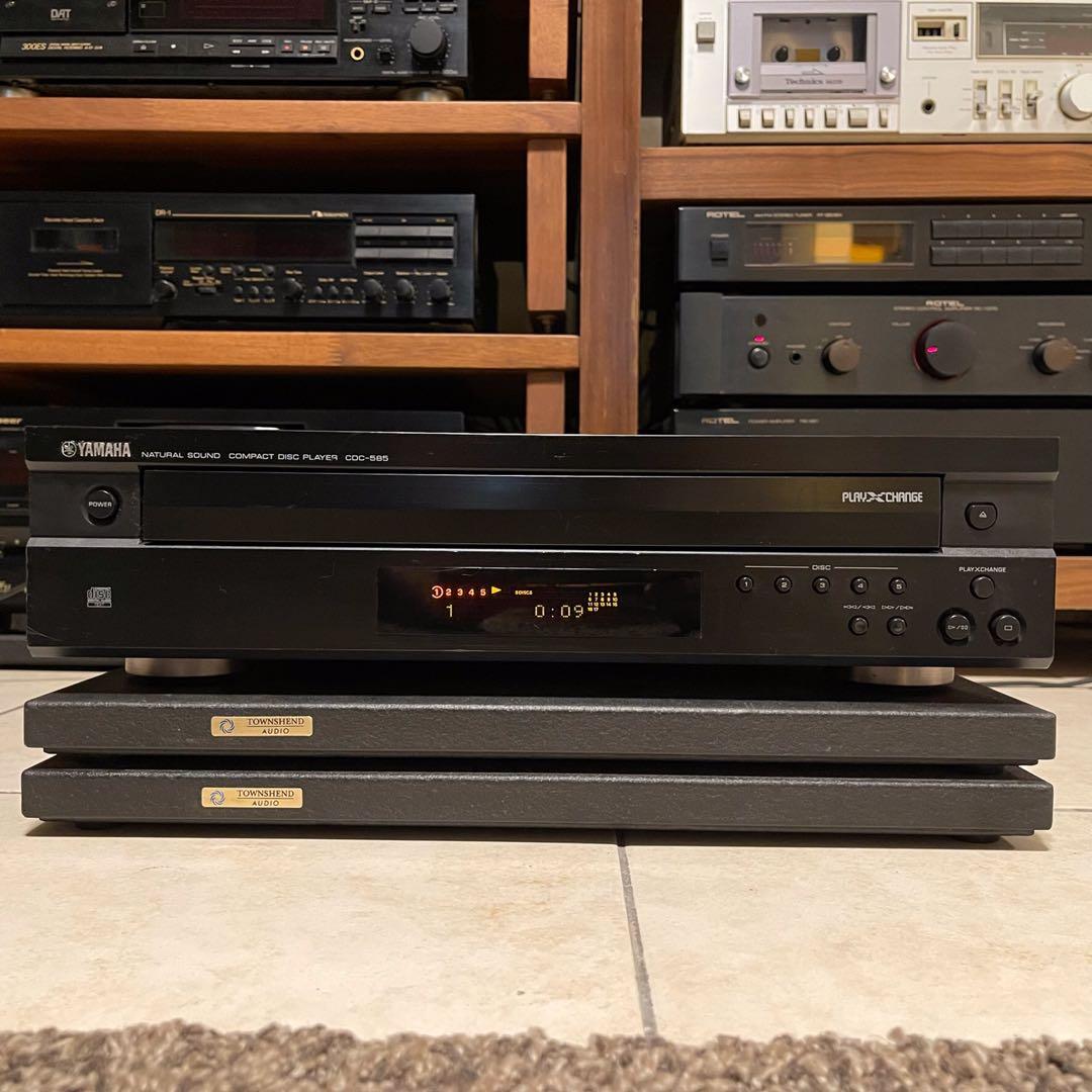 YAMAHA NATURAL SOUND COMPACT DISC PLAYER CDC-585 CD CHANGER, Audio ...