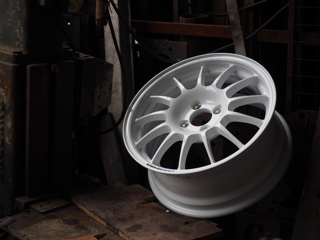 16" 4x100 ENKEI RCT-5 white japan rims enkei rims 4x100 rims.s, Car ...