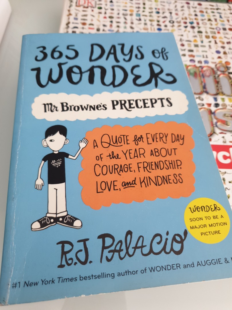 365 Days of Wonder by RJ Palacio, Hobbies & Toys, Books & Magazines ...