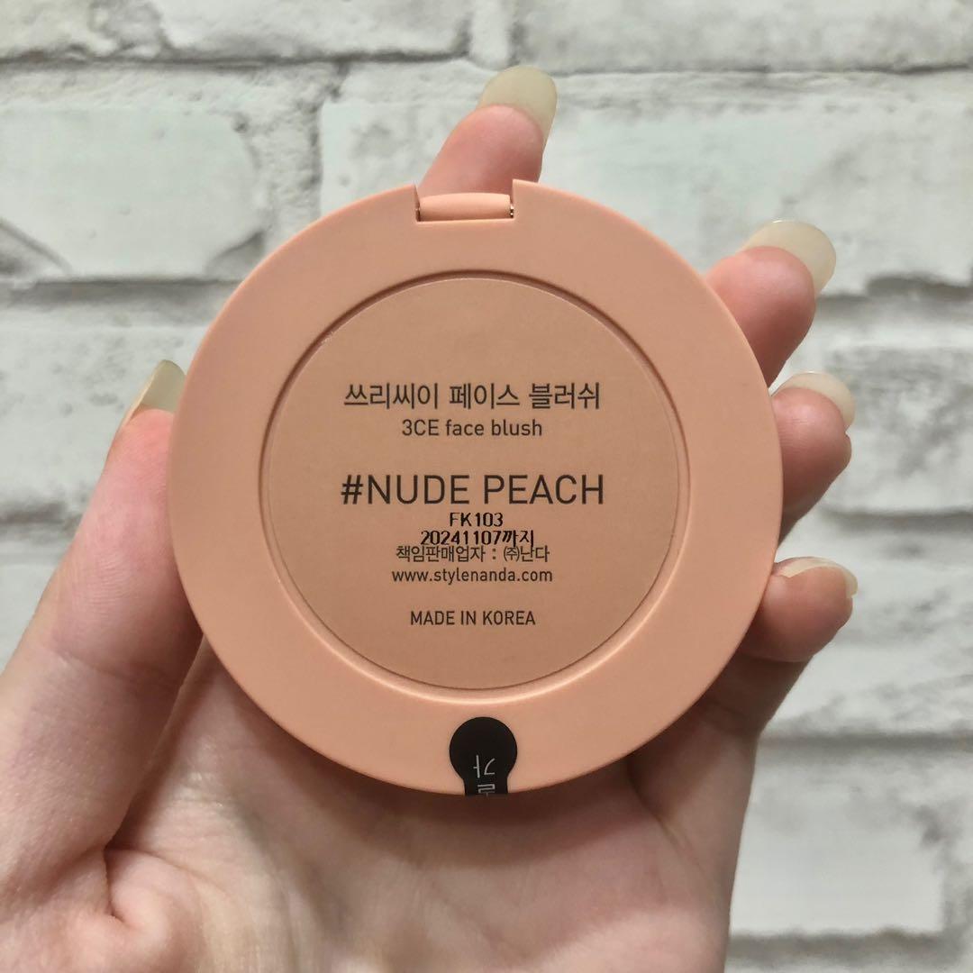3CE Mood Recipe Face Blush - Nude Peach, Beauty & Personal Care, Face, Makeup on Carousell