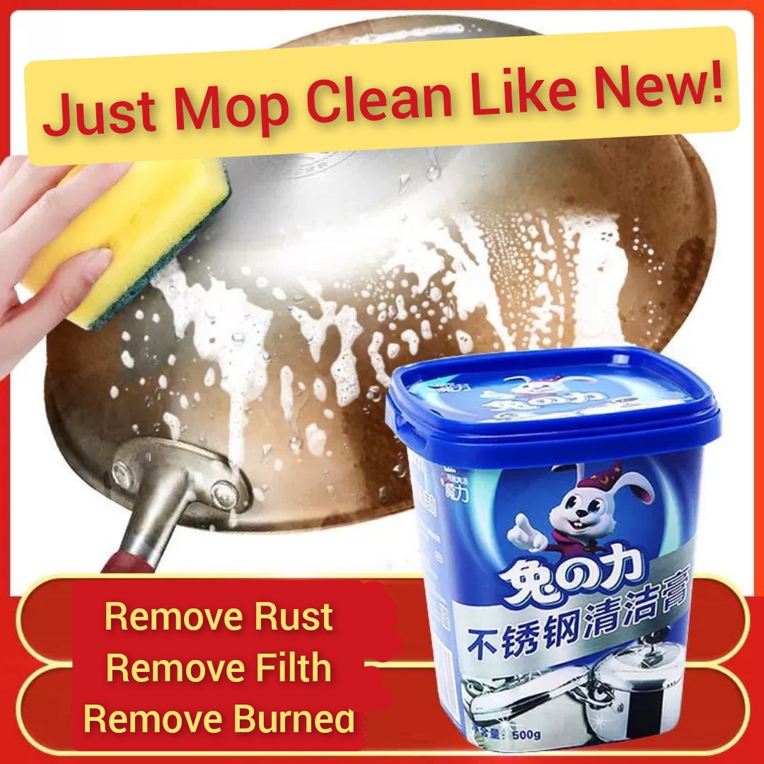 500g Rabito Cleaner Deep Oven And Cookware Magic Cleaner Basin Ceramic ...