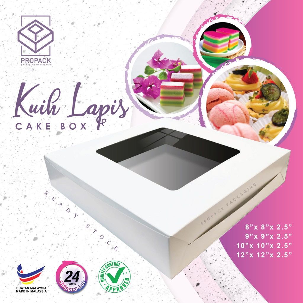 8 inch Cake box, Furniture & Home Living, Kitchenware & Tableware ...