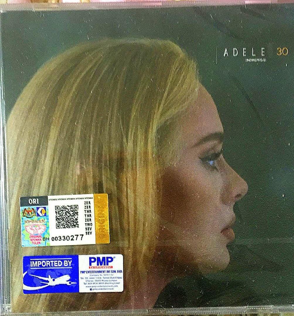 ADELE 30 CD stock in hand, Hobbies & Toys, Music & Media, CDs & DVDs on ...