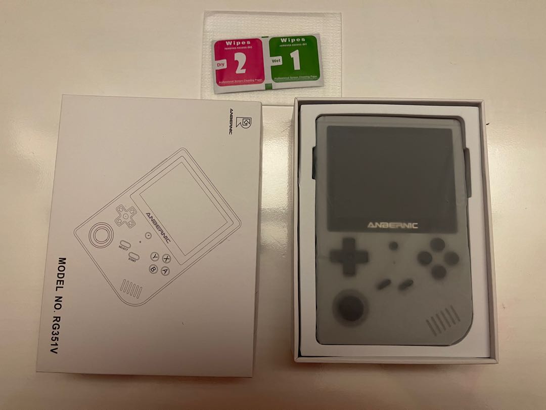 Anbernic Rg351v (simple gray), Video Gaming, Video Game Consoles ...