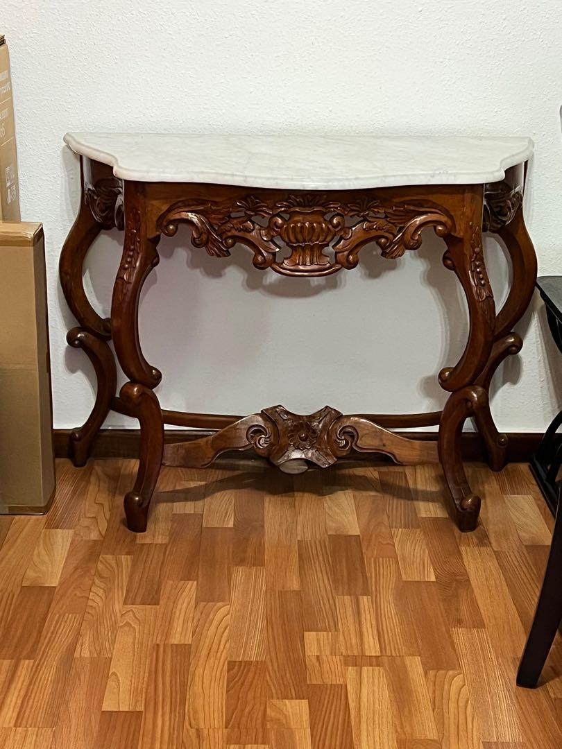 Antique Display Table, Furniture & Home Living, Furniture, Tables ...