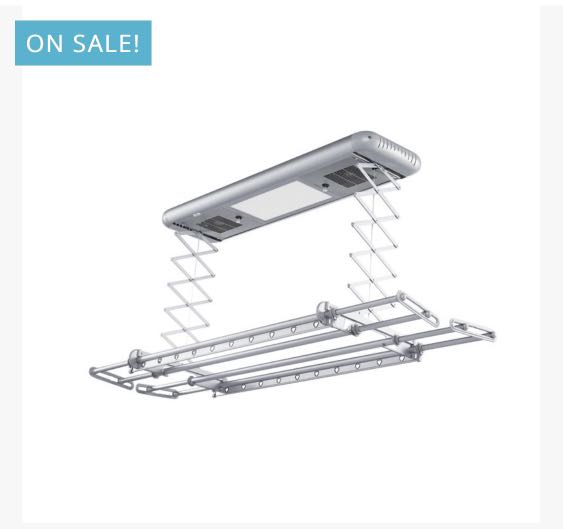 Automatic Clothes Drying Rack Laundry System, Furniture & Home Living ...