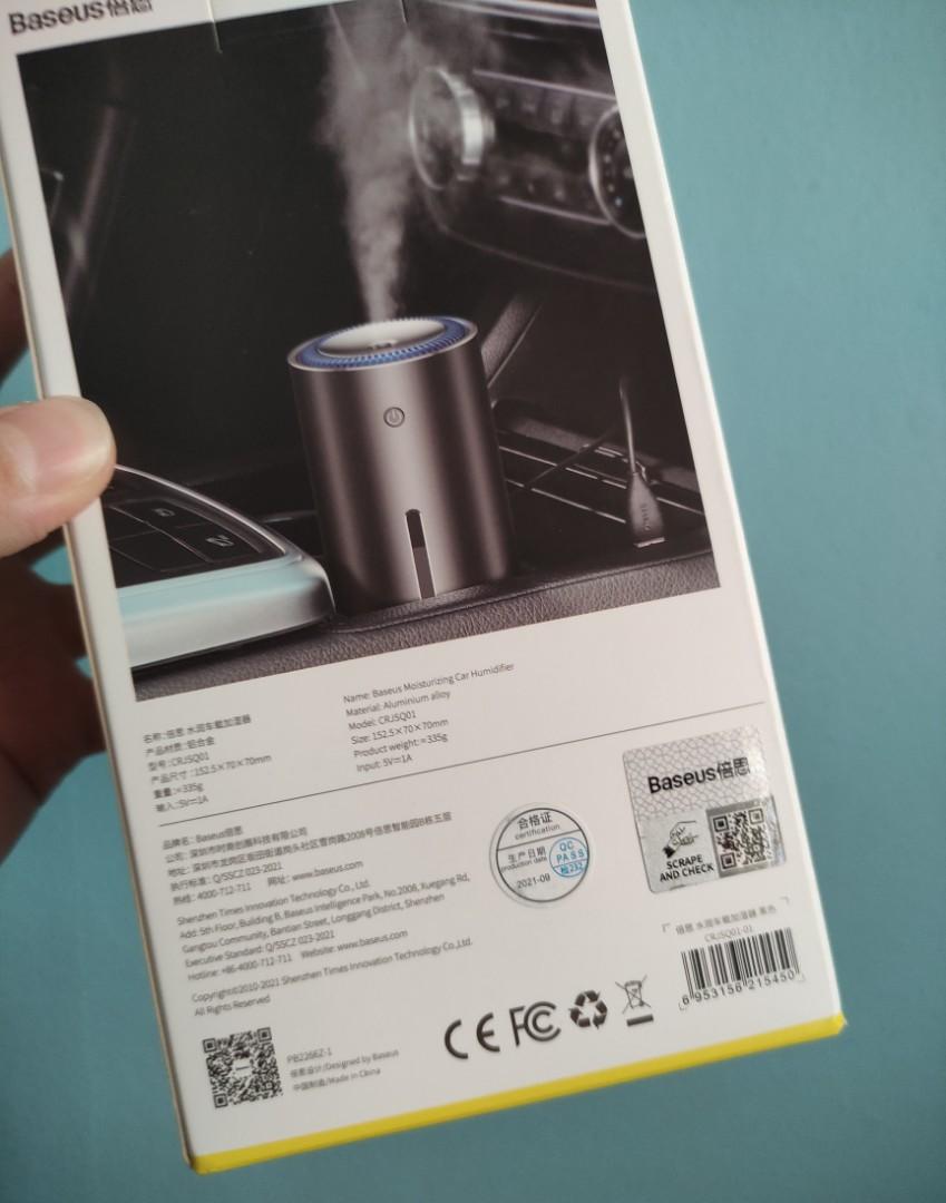 Baseus Moisturizing Car Humidifier 300ml, TV & Home Appliances, Air ...