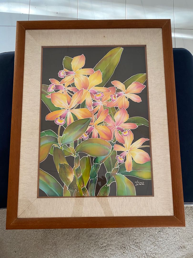 Batik painting by SARKASI SAID. RENOWNED Artist., Hobbies & Toys ...