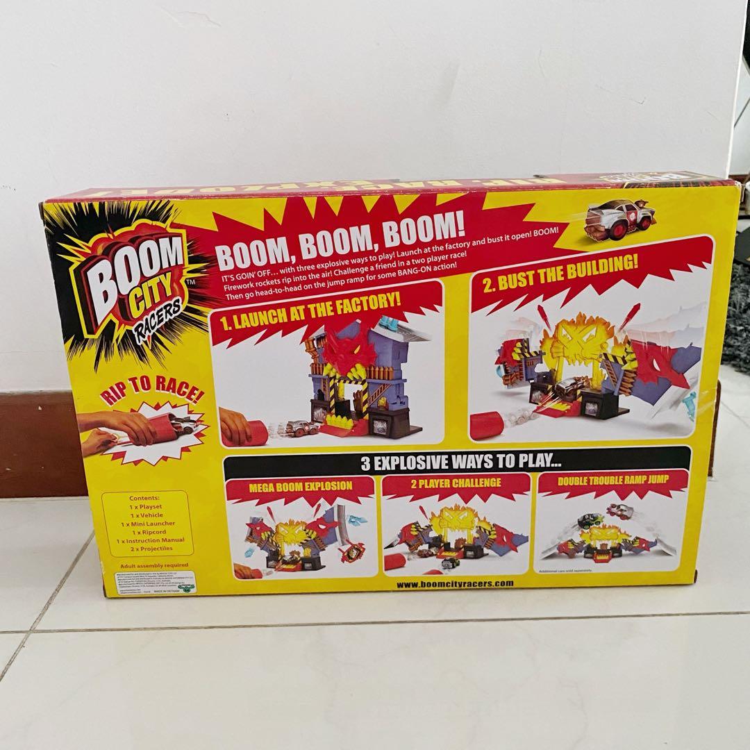 Boom City Racers Da Boss Fireworks Factory Playset, Hobbies & Toys ...
