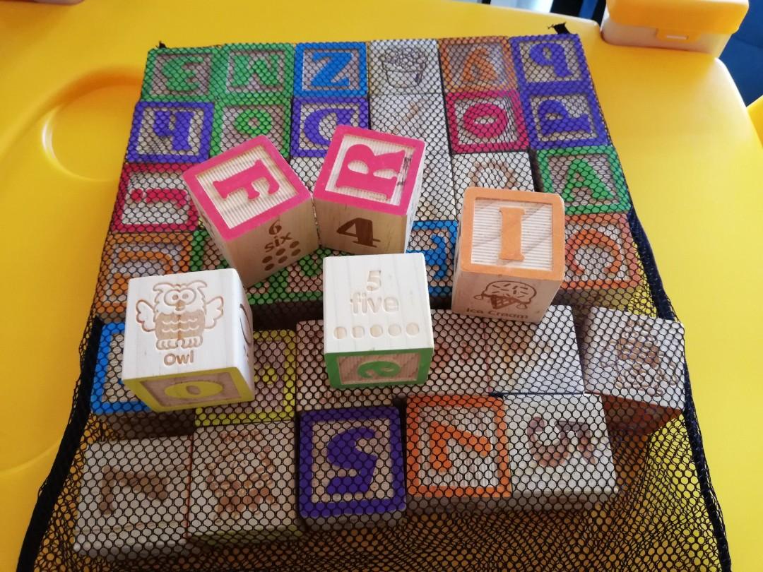 Imaginarium Discovery Jumbo Alphabet & Number Blocks, Babies & Kids ...