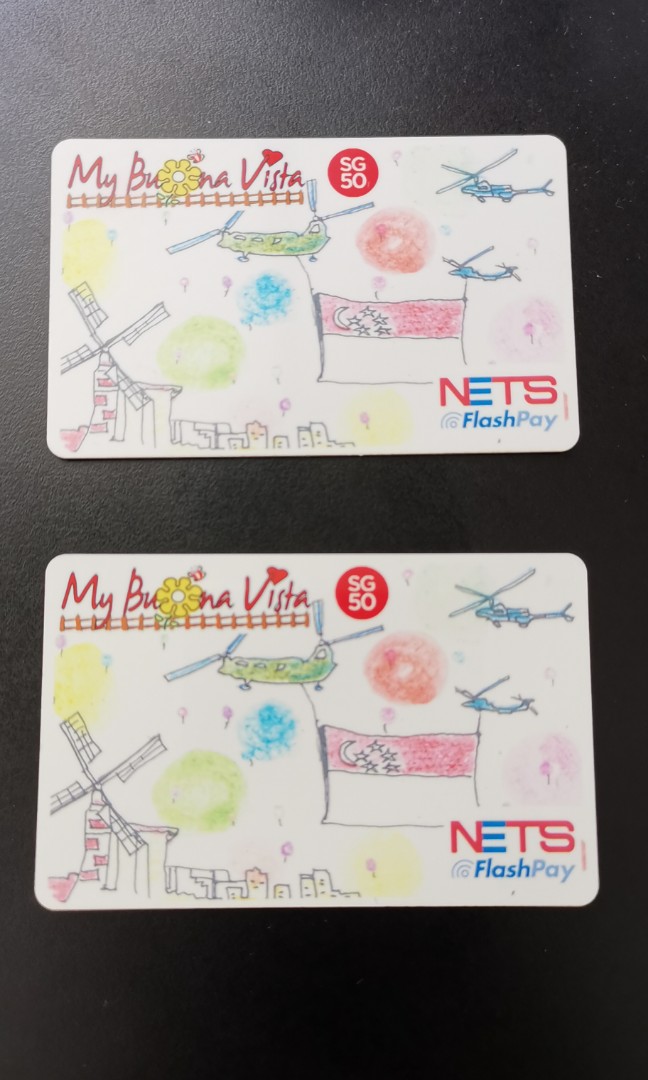 Buona Vista SG 50 Commemorative NETS Flashpay cards, Hobbies & Toys ...