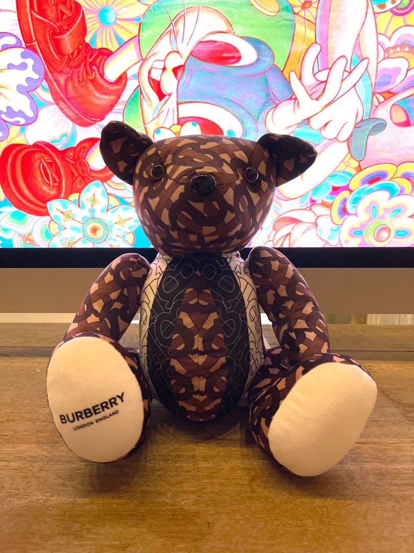 BURBERRY Teddy Bear, Hobbies & Toys, Toys & Games on Carousell