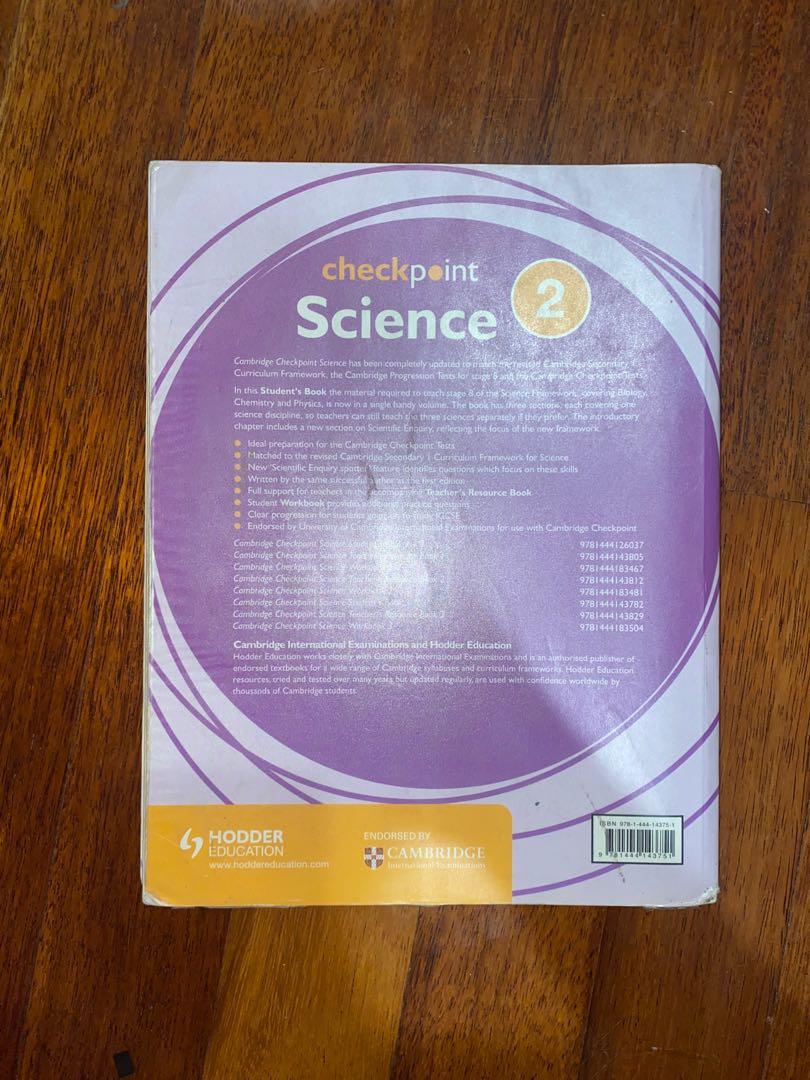 Cambridge Checkpoint Science Year 2 Book, Hobbies & Toys, Books ...