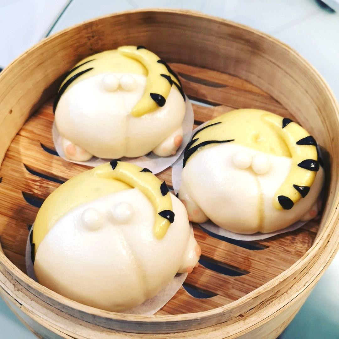 Cartoon mantou, Food & Drinks, Homemade Bakes on Carousell