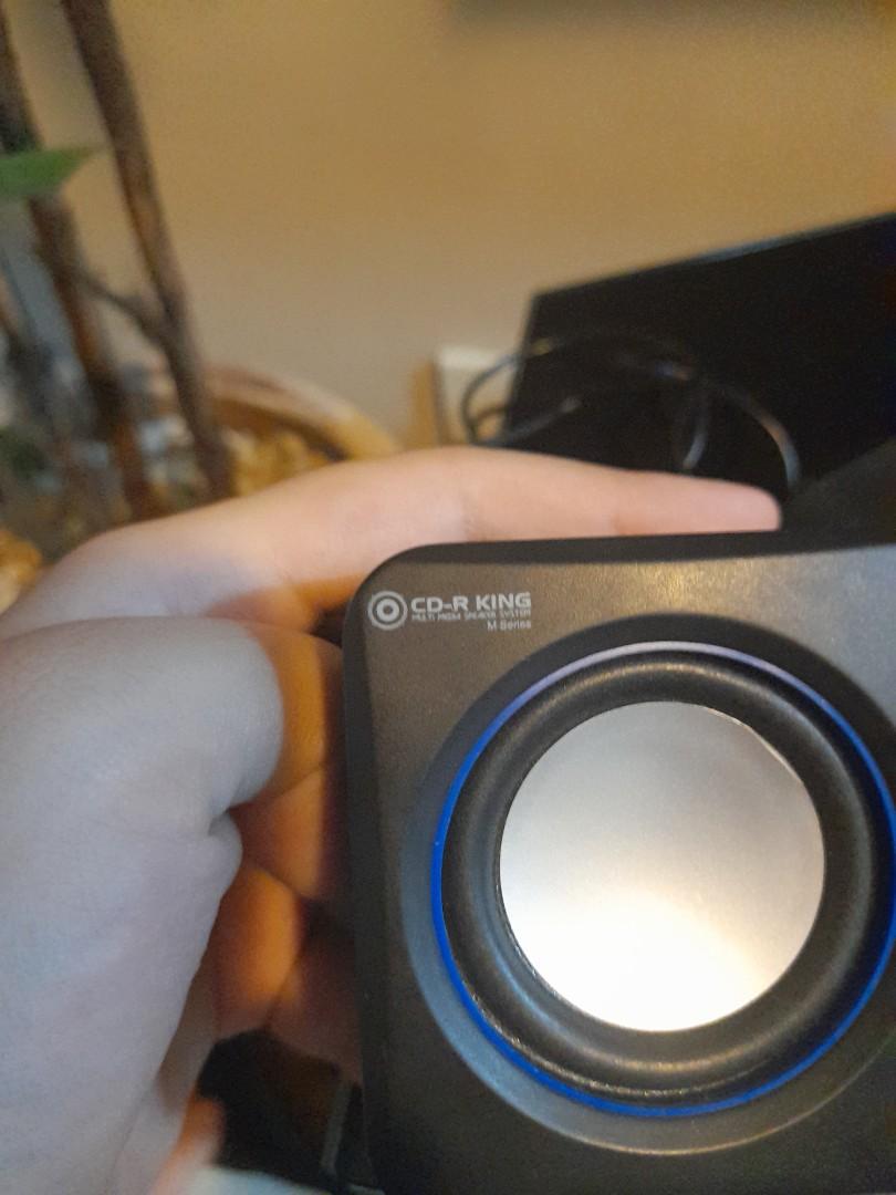 CDR KING/CDR-King box type speaker, Audio, Soundbars, Speakers ...