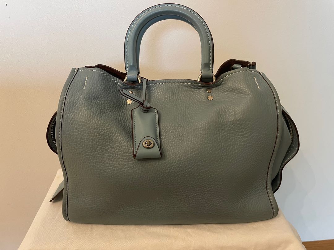 Coach Rogue Leather Bag, Luxury, Bags & Wallets on Carousell