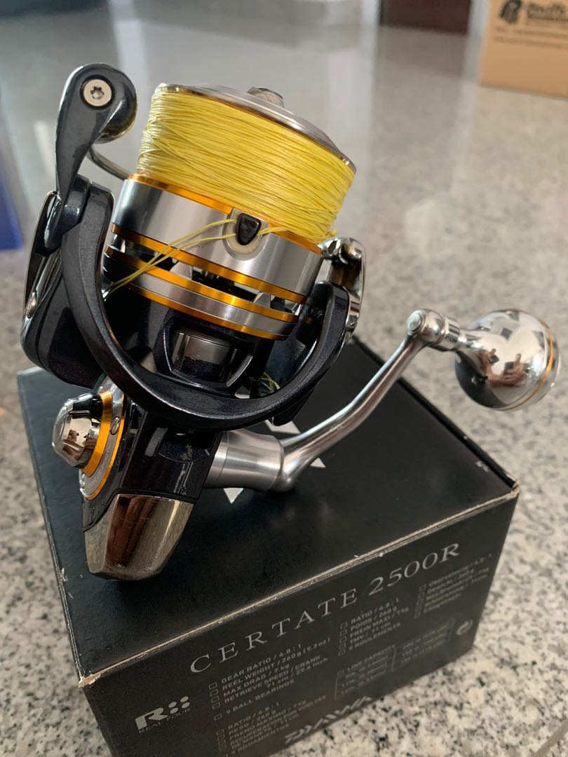 Daiwa Certate 2500R, Sports Equipment, Fishing on Carousell
