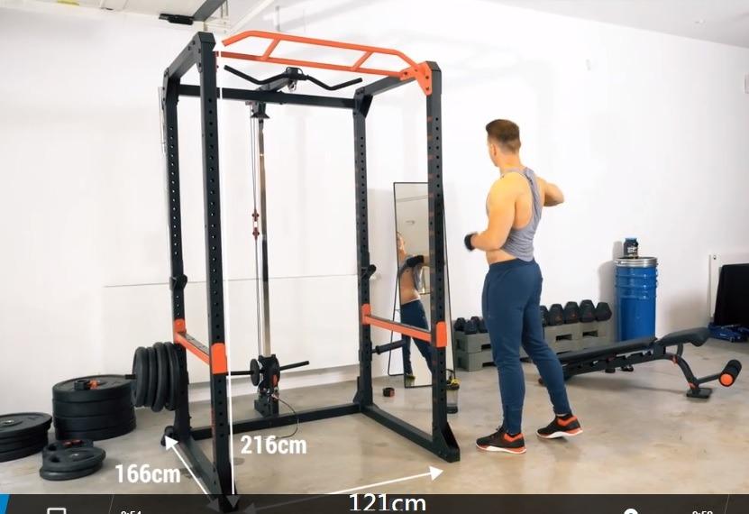 Decathlon rack 900 (99% New) - Weight Training Rack, 運動產品, 運動與健身, 運動與健身 ...