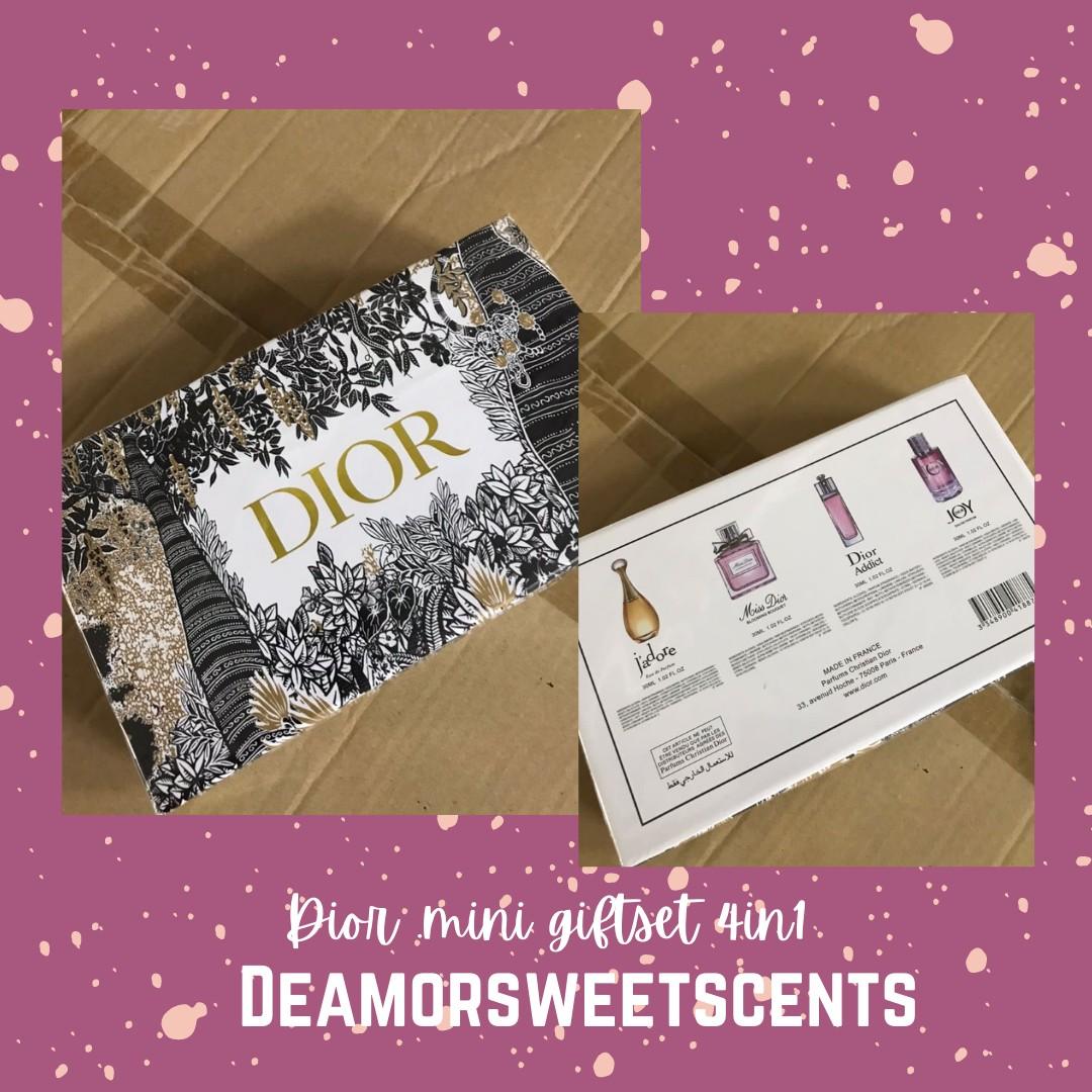 Dior mini set 4in1, Beauty & Personal Care, Fragrance & Deodorants on ...
